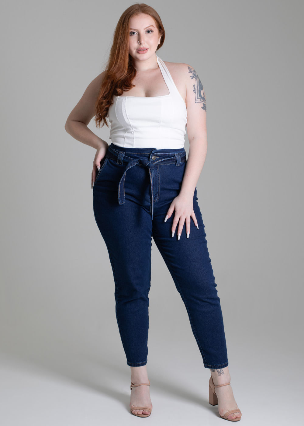 Calça Jeans Sawary Plus Size - 278220 - Di Gaspi - Roupas, Sapatos e ...