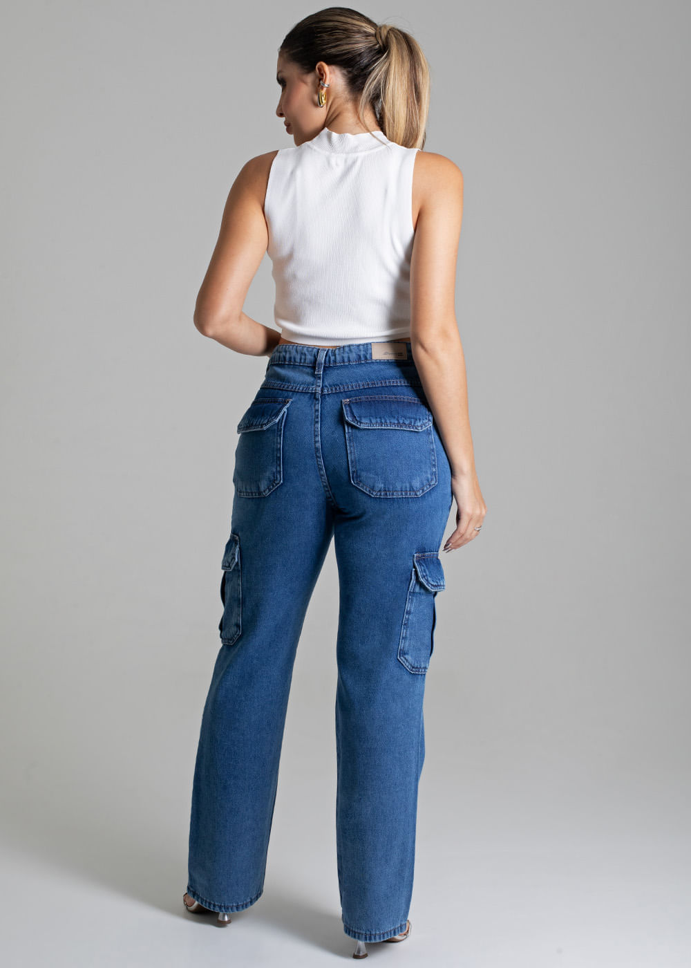 Calça Jeans Sawary Reta - 278179 - Di Gaspi - Roupas, Sapatos e ...